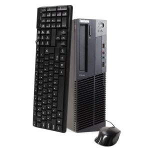 lenovo thinkcentre m92 desktop computer, intel core i5 3.2 ghz, 16 gb ram, 2 tb sata hdd, keyboard & mouse, dvd-rom, windows 10 professional (renewed)