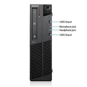 Lenovo ThinkCentre M92 Desktop Computer, Intel Core i5 3.2 GHz, 16 GB RAM, 2 TB SATA HDD, Keyboard & Mouse, DVD-ROM, Windows 10 Professional (Renewed)