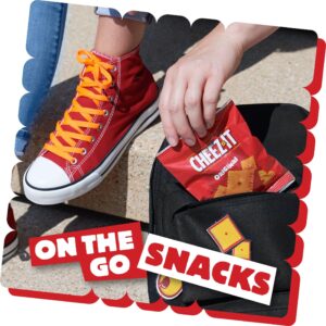 Cheez-It Cheese Crackers, Baked Snack Crackers, Lunch Snacks, Original (40 Packs)