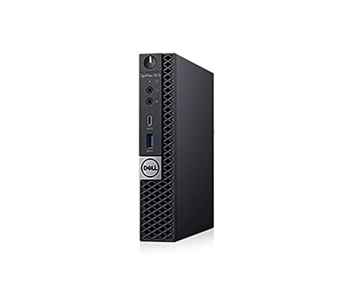 Dell OptiPlex 7070 Desktop Computer - Intel Core i7-9700T - 16GB RAM - 256GB SSD - Micro PC, Windows 10 Pro