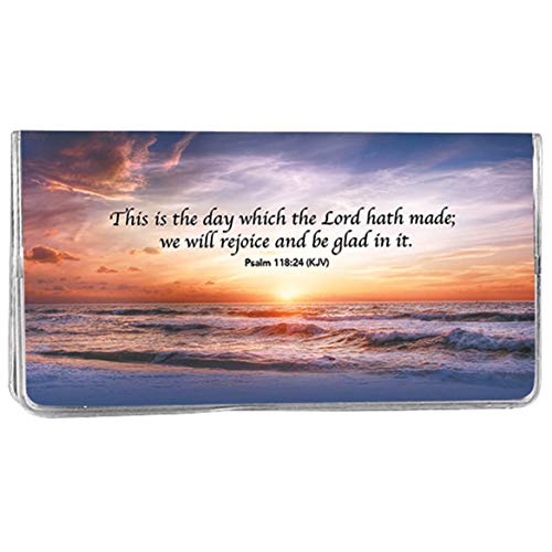 2 Yr Planner Sunset Psalm 118, 2023-2024 - Pocket Sized Calendar Ideal for Purses, Briefcases, or Backpacks – 6 ¾ inches x 3 5/8 inches