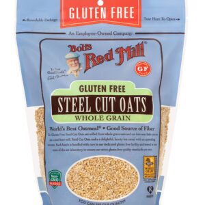 Bob's Red Mill Gluten Free Steel Cut Oats, 24-ounce (Pack of 4)