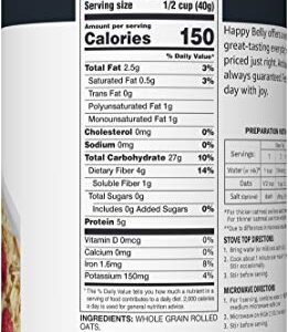 Amazon Brand - Happy Belly Old Fashioned Oats, 1.12 pound (Pack of 1)