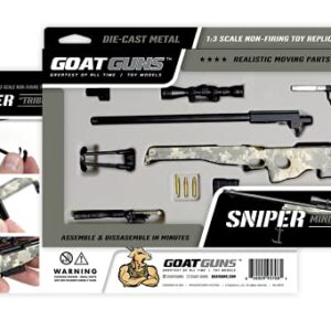 GoatGuns Miniature SR Model Camouflage | 1:3 Scale Diecast Metal Build Kit