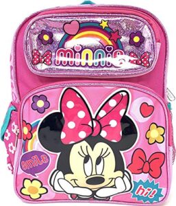 disney minnie mouse 12" toddler small backpack 16162