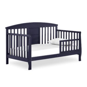 dream on me dallas toddler day bed in navy blue, 55x29x31.5 inch (pack of 1)