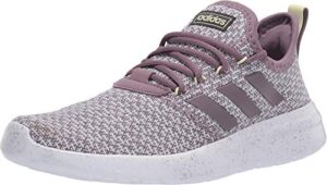 adidas womens lite racer reborn running shoe, dove grey/sky tint/grey, 10 us