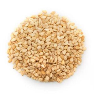 Yupik Whole Sesame Seeds 2.2 lb, Natural, Unhulled, Gluten-Free, Kosher, Vegan, Raw, Source of Protein, Fiber & Iron, Cholesterol-free, Sugar-free, Low-Carb, Pack of 1