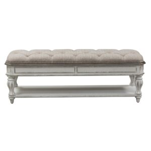 Liberty Furniture Industries Bed Bench, W54 x D18 x H20, White