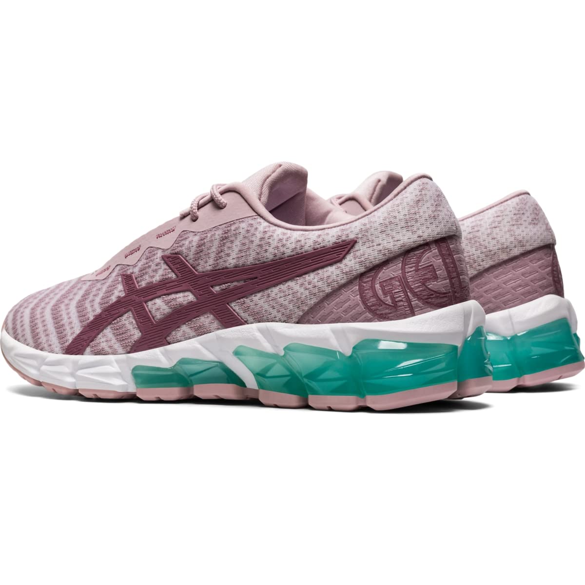 ASICS Women's Gel-Quantum 180 5 Running Shoes, 9, Watershed Rose/Purple Oxide