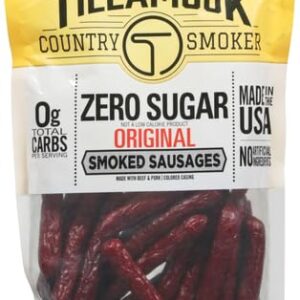 Tillamook Country Smoker Keto Friendly Zero Sugar Smoked Sausages, Original, 10 Ounce