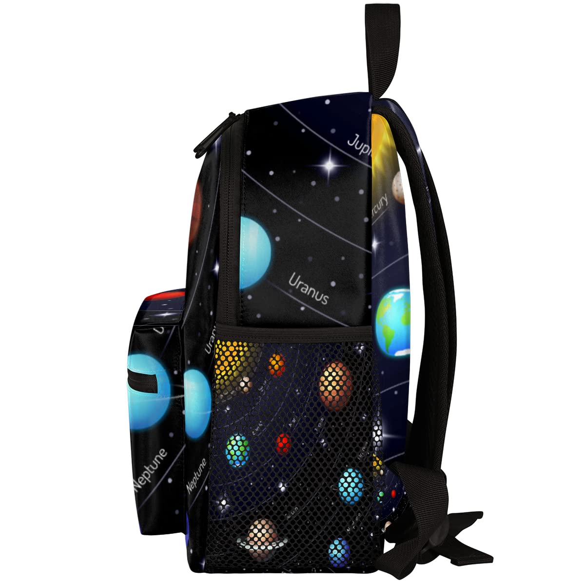 AUUXVA Kids Backpack Galaxy Solar System Toddler Preschool Backpack Shoulder Travel School Bags (Solar System)