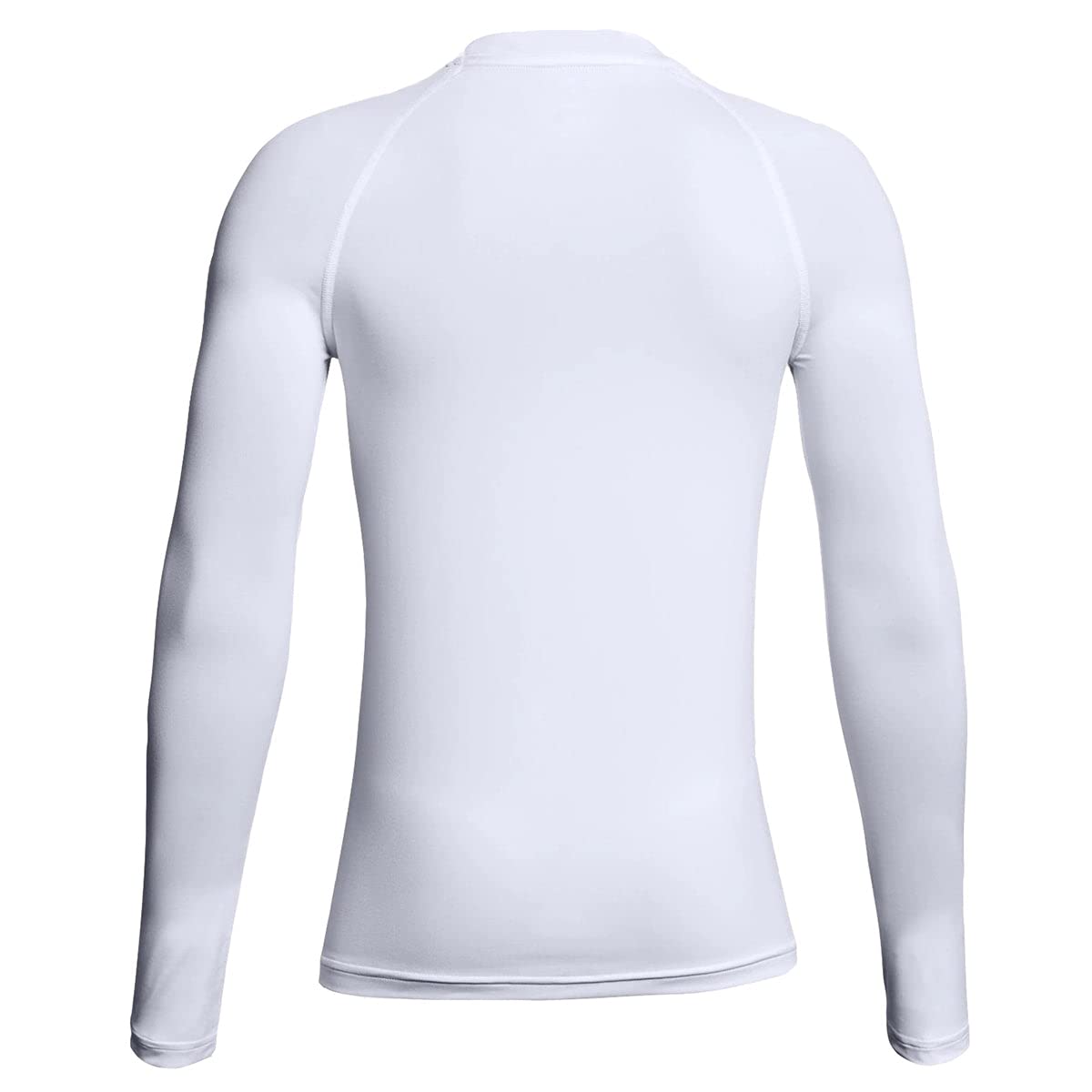 BALEAF Boys Compression Shirt Long Sleeve Youth Undershirts Kids Football Baseball Baselayer Cold Gear Quick Dry White Size M