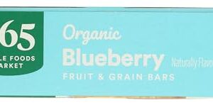 365 by Whole Foods Market, Organic Blueberry Cereal Bar 6 Count, 7.8 Ounce