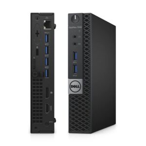 dell optiplex 7040 6th gen micro business desktop computer, intel quad core i5 6500t up to 3.1ghz, 12g ddr4, 1t ssd, wifi, bt 4.0, usb 3.0, hdmi, dp, win 10 64-bit supports en/es/fr(ci5)(renewed)