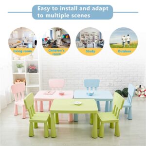 Soerreo Children's Chair Kindergarten Baby Learning Chair Plastic Game Chair Removable