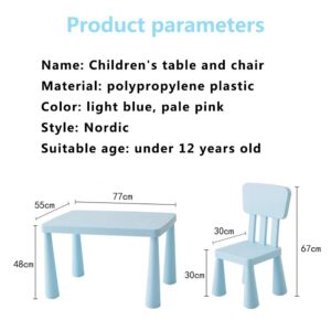 Soerreo Children's Chair Kindergarten Baby Learning Chair Plastic Game Chair Removable