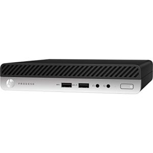 HP ProDesk 405 G4 Desktop Mini PC with AMD Ryzen 5 3.2GHz CPU, 8GB DDR4 RAM, 256GB SSD, Radeon Vega 11 Graphics, WIndows 10 Pro