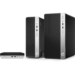 HP ProDesk 405 G4 Desktop Mini PC with AMD Ryzen 5 3.2GHz CPU, 8GB DDR4 RAM, 256GB SSD, Radeon Vega 11 Graphics, WIndows 10 Pro