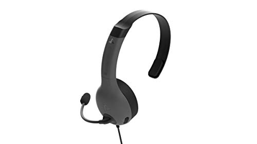 PDP LVL30 Wired Headset with Single-Sided One Ear Headphone for Playstation (PS4 / PS5) - PC, Mac Compatible - Noise-Cancelling Mic - Lightweight, Gaming, Great for School and Remote Work - Black