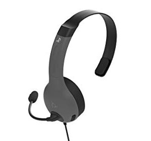 PDP LVL30 Wired Headset with Single-Sided One Ear Headphone for Playstation (PS4 / PS5) - PC, Mac Compatible - Noise-Cancelling Mic - Lightweight, Gaming, Great for School and Remote Work - Black