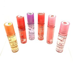 Lip Glow Kissing Fruit Gloss Six Pieces