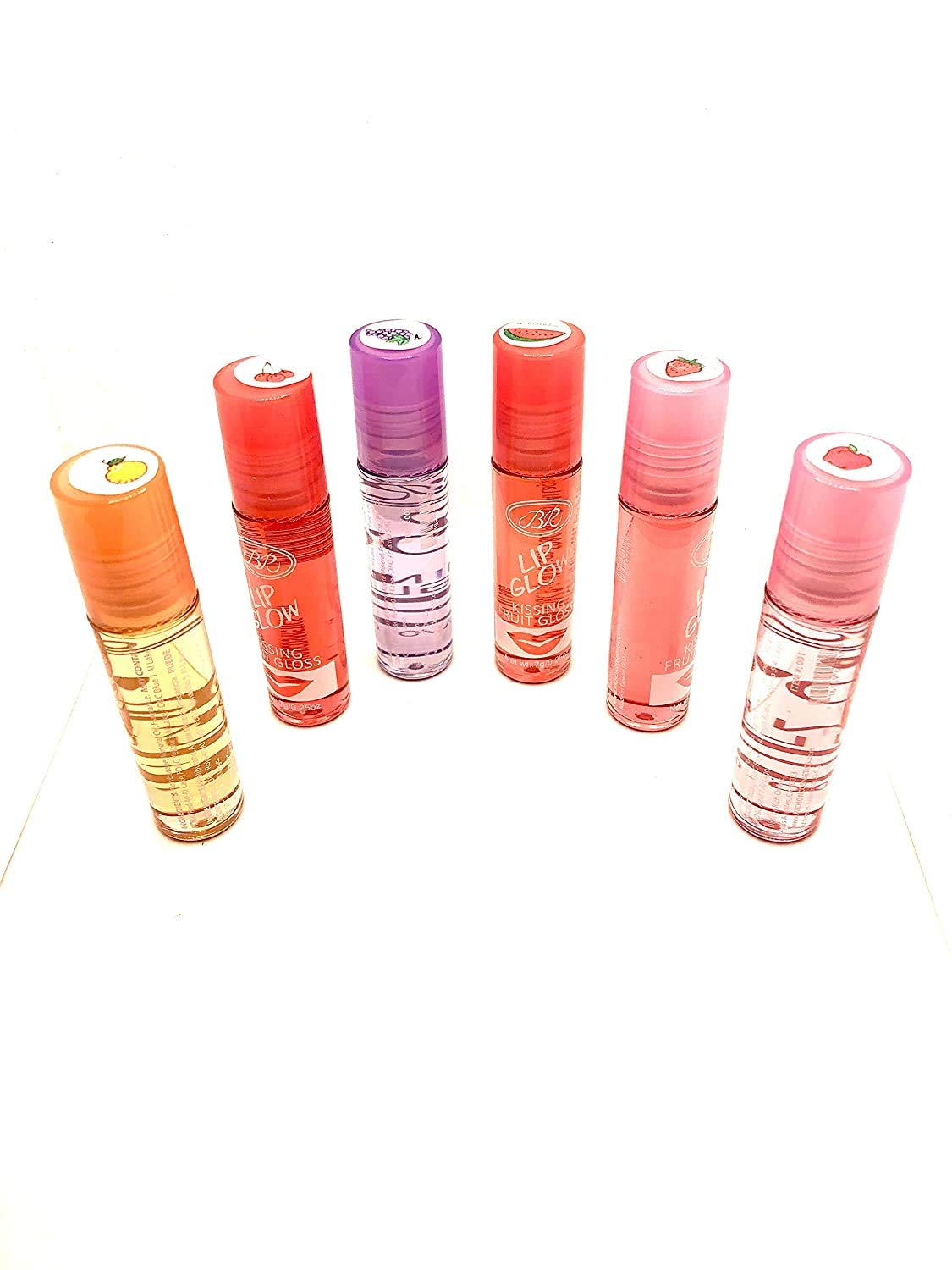 Lip Glow Kissing Fruit Gloss Six Pieces