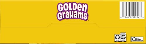 Golden Grahams Breakfast Cereal, Graham Cracker Taste, Whole Grain, Giant Size, 27.6 oz