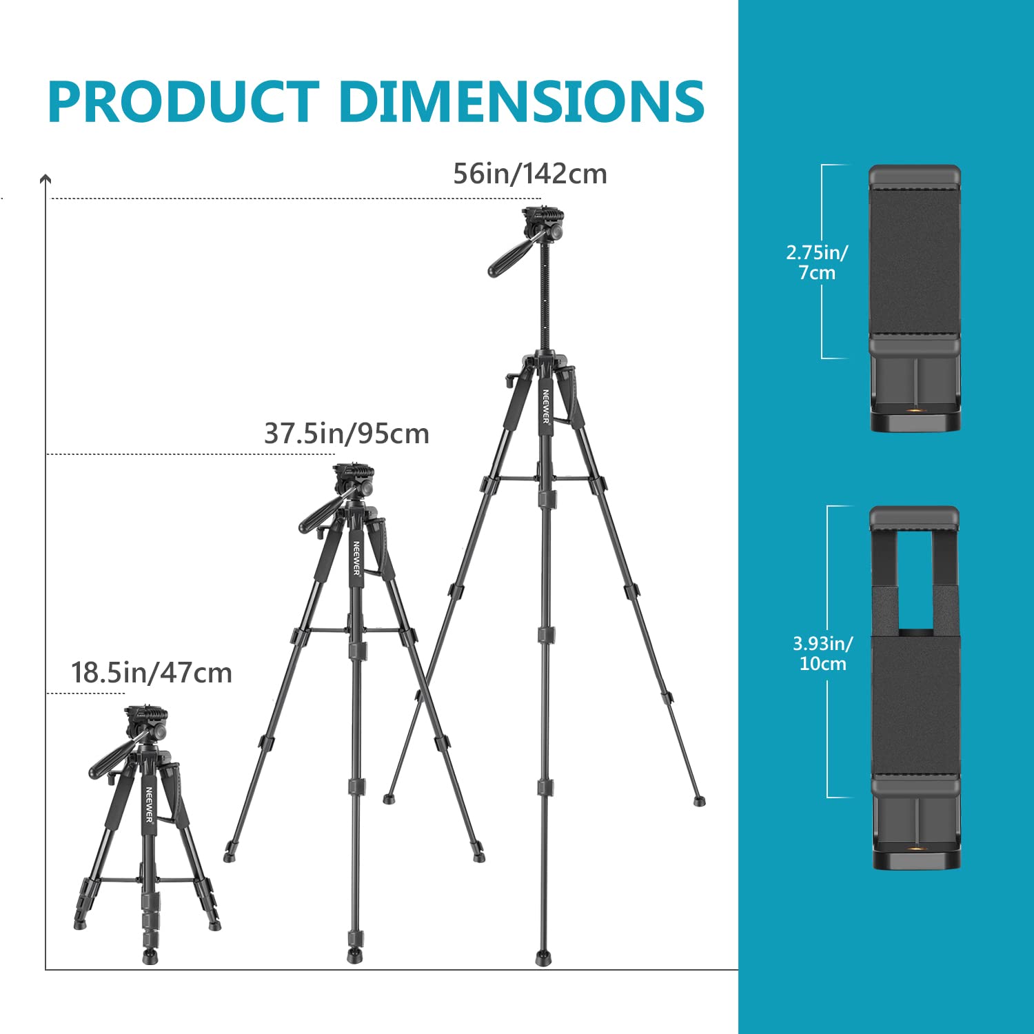 NEEWER Complete Photography Lighting Kit with Backdrops: 8.5ftx10ft Backdrop Stand/800W Equivalent 5500K Umbrellas Softbox Continuous Lighting Kit/42 inch Reflector/Tripod/Carry Bag for Studio