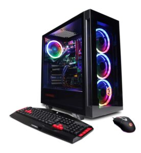 cyberpowerpc gamer supreme liquid cool gaming pc, intel core i7-9700k 3.6ghz, nvidia geforce rtx 2070 super 8gb, 16gb ddr4, 1tb pci-e nvme ssd, wifi ready & win 10 home (slc8260a2, black)