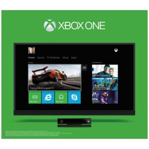 Microsoft Xbox One 500 GB Console - Black (Renewed)