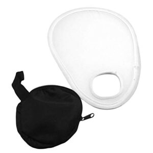 camera flash diffuser,eliminate harsh light and shadow,foldable with storage bag easy install flash diffuser camera accessories