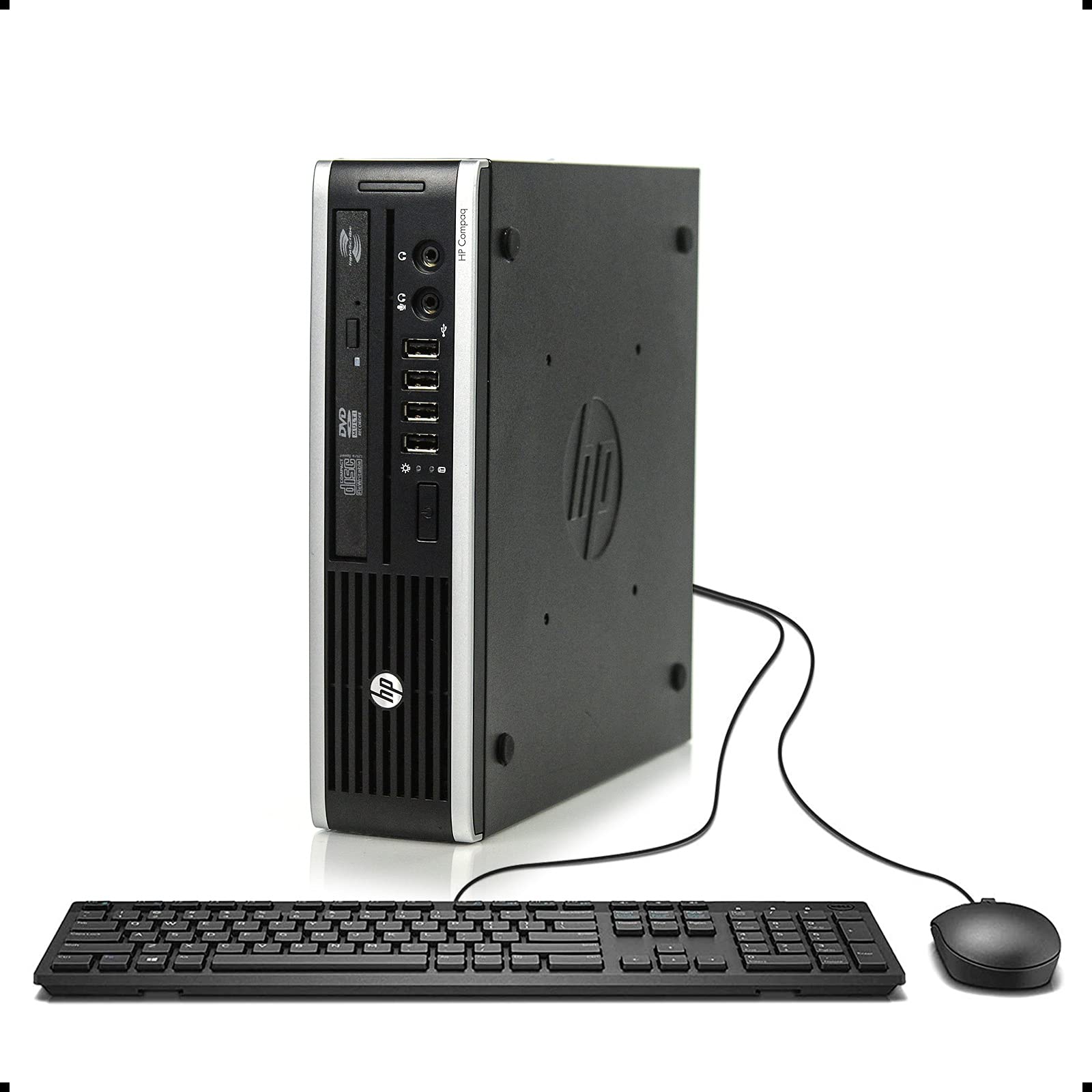 HP Elite 8300 Ultra Small Form Factor (Intel Quad Core i5-3470S (3rd Gen) 2.9GHz) 16GB RAM, 240GB SSD, HDMI, Bluetooth, WiFi, Windows 10 Professional (Renewed)