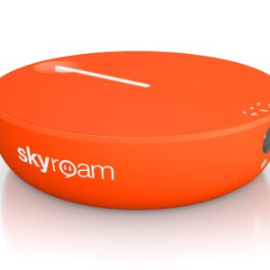 Skyroam Solis X Smartspot | 4G LTE WiFi Mobile Hotspot and Power Bank | Global Coverage | Up to 10 Connected Devices | Built in VPN | Remote Camera | vSIM Technology, No SIM Card Needed | Make a WLAN