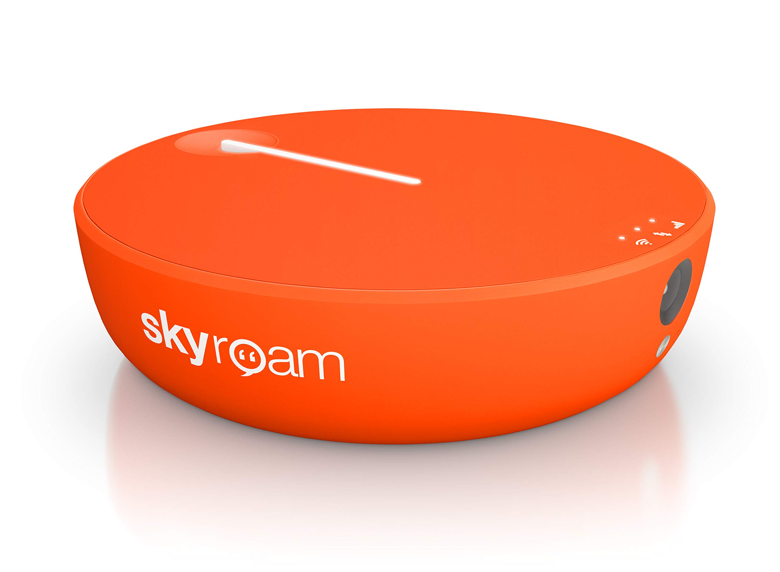 Skyroam Solis X Smartspot | 4G LTE WiFi Mobile Hotspot and Power Bank | Global Coverage | Up to 10 Connected Devices | Built in VPN | Remote Camera | vSIM Technology, No SIM Card Needed | Make a WLAN