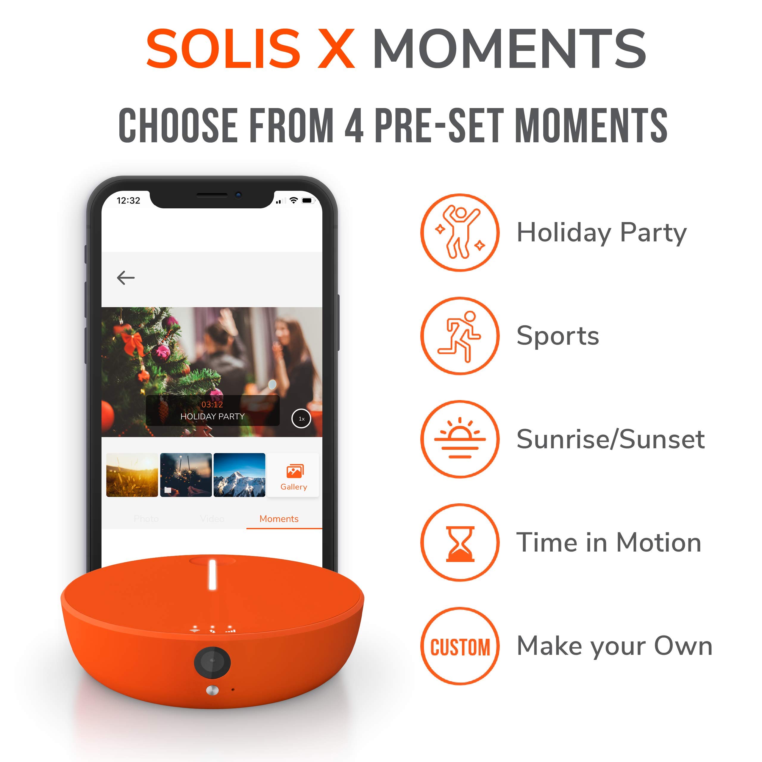 Skyroam Solis X Smartspot | 4G LTE WiFi Mobile Hotspot and Power Bank | Global Coverage | Up to 10 Connected Devices | Built in VPN | Remote Camera | vSIM Technology, No SIM Card Needed | Make a WLAN