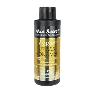 mia secret odorless fusion uv led monomer (fusion odorless 2oz)