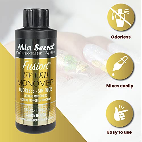 Mia Secret ODORLESS FUSION UV LED MONOMER (FUSION ODORLESS 2oz)