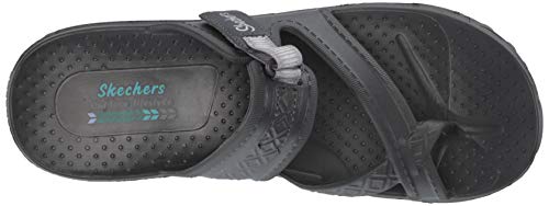 Skechers Women's Thong, Charcoal, N/A