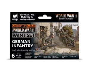 model color wwii german infantry