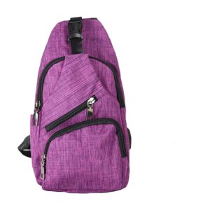 nupouch daypack anti-theft backpack large plum.