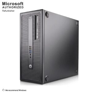 HP EliteDesk 800 G2 6th Gen Tower Business Desktop Computer, Intel Core i5 6500 up to 3.6GHz, 16G DDR4, 120G SSD + 2T, WiFi, USB 3.0, VGA, DP, Win 10 Pro 64-Bit Supports EN/ES/FR(CI5)(Renewed)