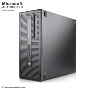 HP EliteDesk 800 G2 6th Gen Tower Business Desktop Computer, Intel Core i5 6500 up to 3.6GHz, 16G DDR4, 120G SSD + 2T, WiFi, USB 3.0, VGA, DP, Win 10 Pro 64-Bit Supports EN/ES/FR(CI5)(Renewed)