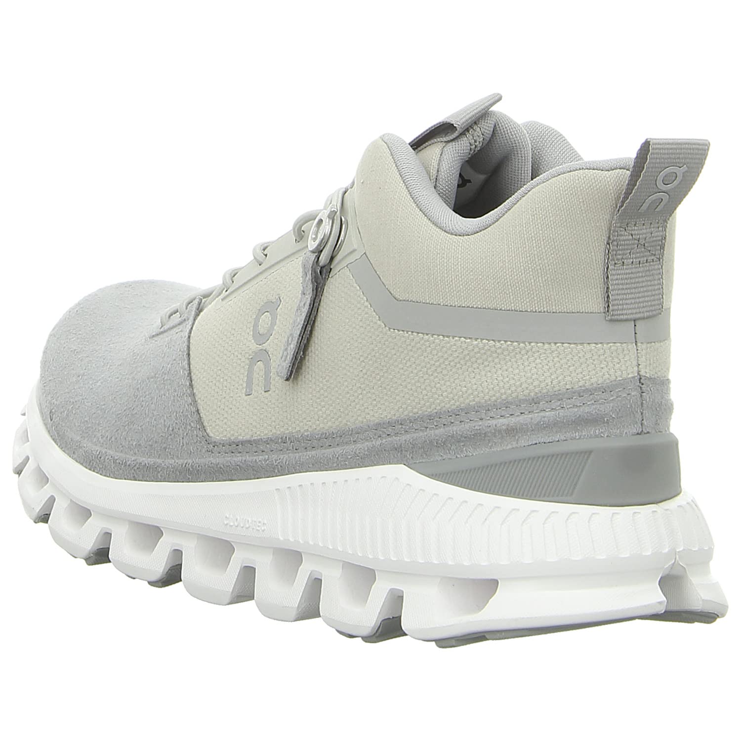 ON-Running Womens Cloud Hi Glacier/Grey Sneaker - 6