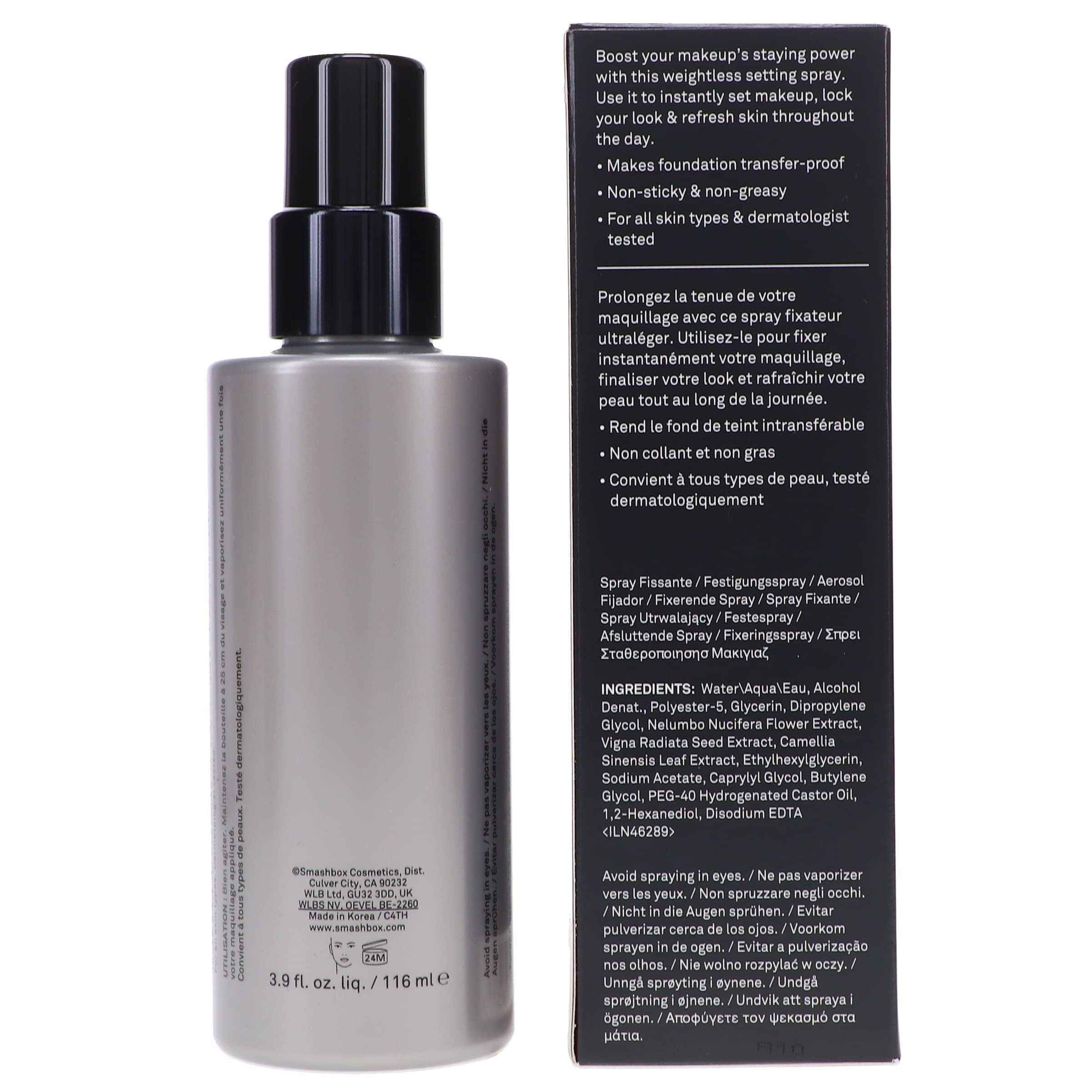 Smashbox Photo Finish Setting Spray Weightless, 3.9 Ounce