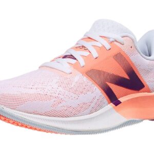 New Balance Women's FuelCell 890 V8 Running Shoe, Moon Dust/Ginger Pink/Plum, 7.5