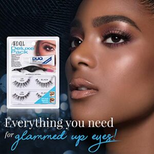 Ardell Deluxe Pack False Eyelashes #120 Demi, 2 Pairs x 2 Packs