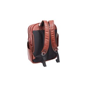 McKlein U Series South Shore Laptop Backpack, Brown Leather (18894)