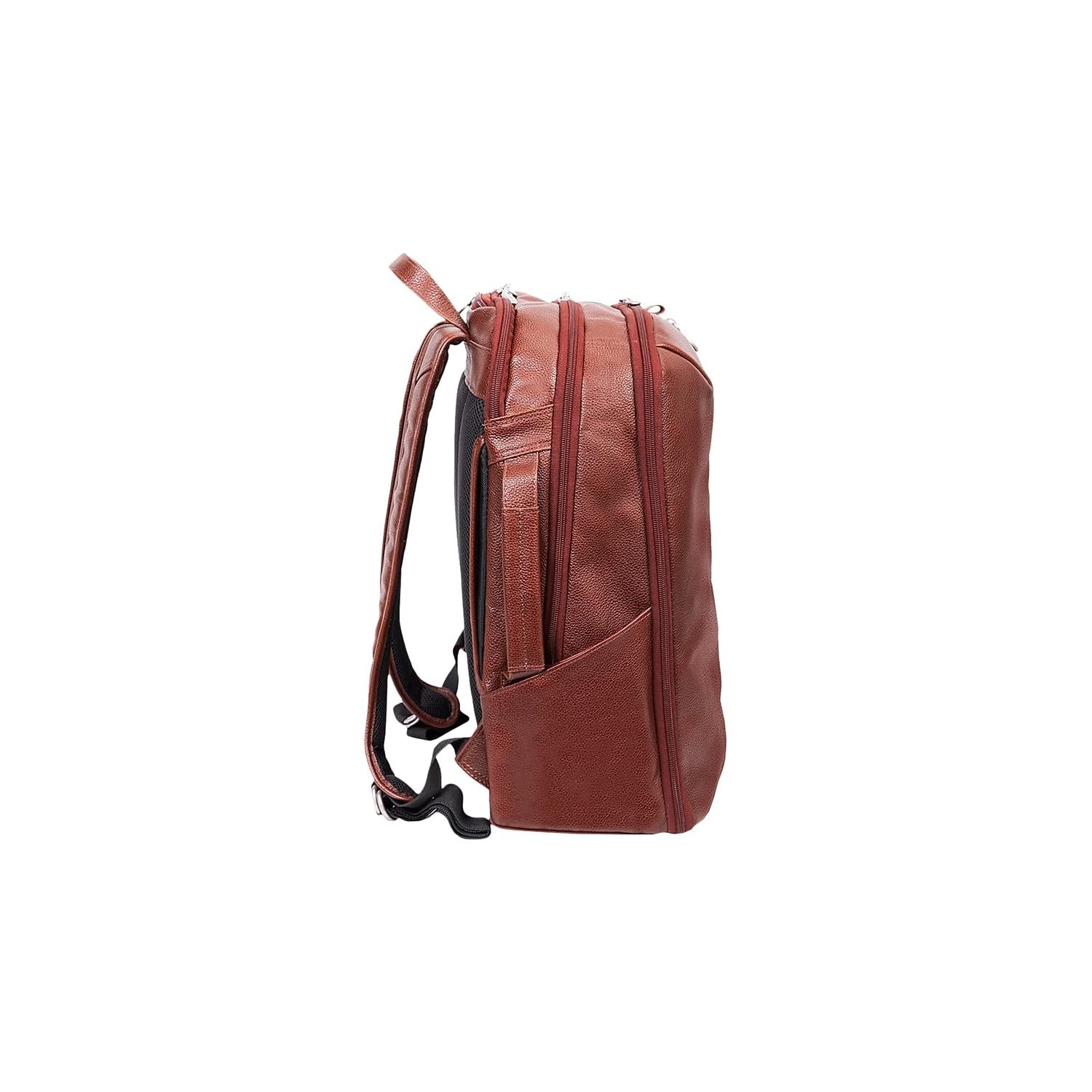 McKlein U Series South Shore Laptop Backpack, Brown Leather (18894)