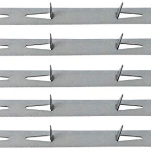 House2Home 17" Upholstery Metal Tack Strips, Fabric Reupholstery Supplies for Furniture, Couch, Chair, and Sofa, Includes Instructions, 5-Pack